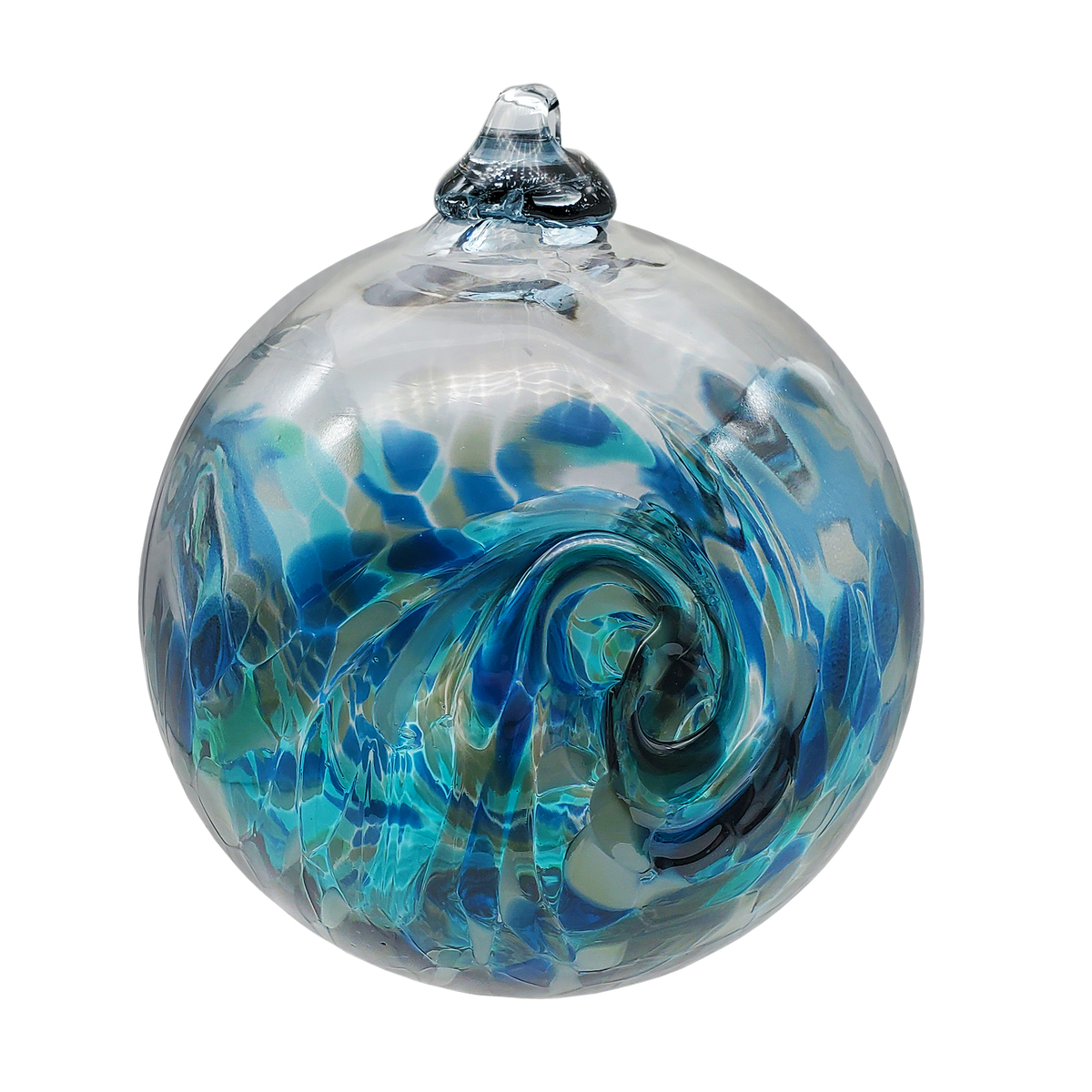 100% Recycled Friendship Ball Ornament | Handblown Glassware | Kingston ...