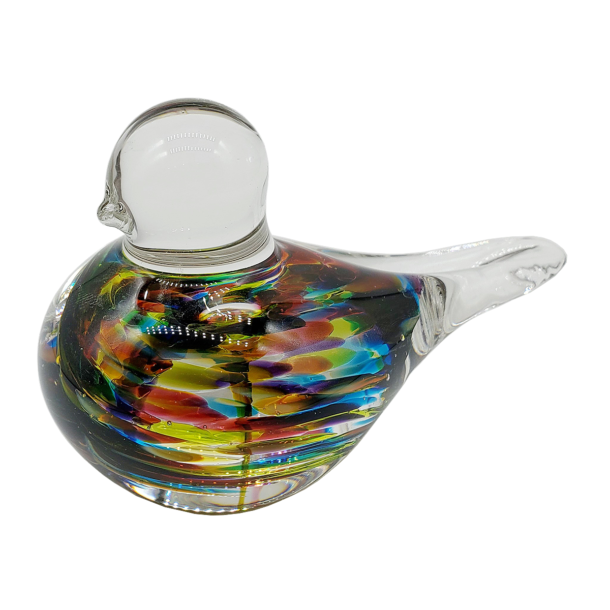 Solid Glass Bird | Kingston Glass Studio & Gallery